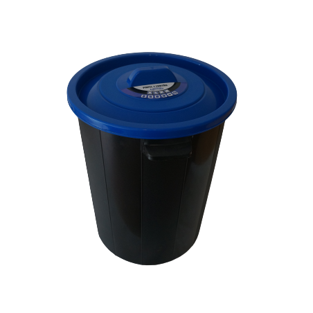 Balde 45L c/ Tampa Cor